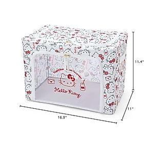 Sanrio Hello Kitty 313807 Folding Storage Case with Window