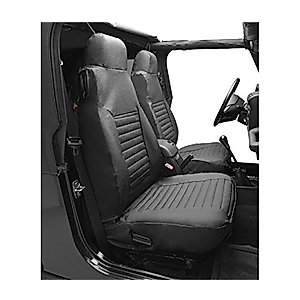 Bestop 2922437 Spice Seat Covers for Front High-Back Seats - Jeep 1992-1994 Wrangler; Sold As Pair; Fit Factory Seats