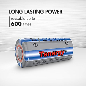 Tenergy Propel Sub C 5000mAh NiMH Flat Top Rechargeable Battery