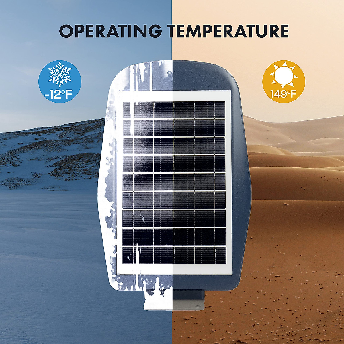 Wagan EL8591 3000 Lumen LED Solar Street Light with Remote Control Outdoor Solar Powered Flood Light Dusk to Dawn Waterproof Weatherproof Motion Sensor for Outdoor Garden Yard Path Parking Lot