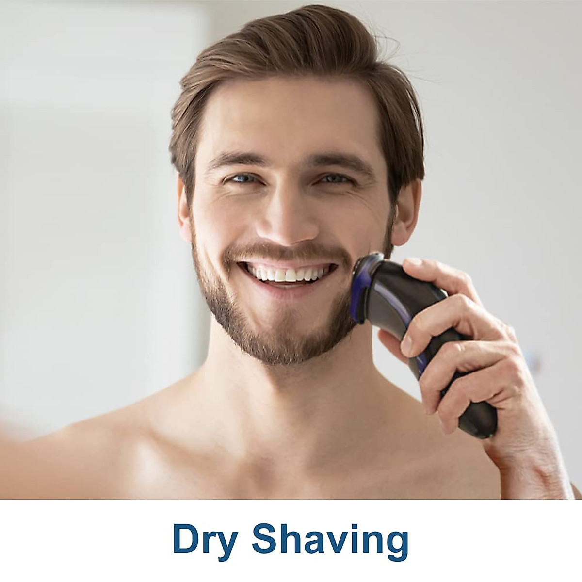 SH30 Replacement Heads Compatible with Philips Norelco 3000, 2000, 1000 Series Shavers and S738 Click and Style, Razor Blades for S1560 Shaver