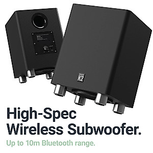 Majority K2 Sound Bar with Subwoofer | 150W Powerful Stereo 2.1 Channel Sound Bar for TV | Home Theatre 3D Surround Sound I HDMI ARC, Bluetooth, Optical & RCA Connection I USB & AUX Playback | Black