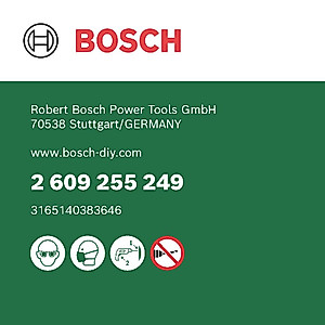 Bosch 2609255249 Wood Auger Drill Bit with Self-Cutting Threaded Point/Diameter 22mm