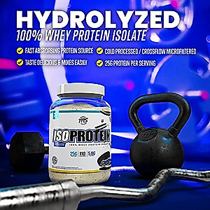 New Flavor - Man Sports ISO-Protein Hydrolyzed 100% Pure Whey Protein Isolate Powder, Cookies and Cream, 1.42 Pounds (20 Days Supply)
