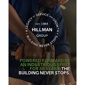 Hillman 59126 Short Jack Nuts (1/4"-20) - 15 Pieces , Zinc