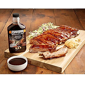 Cuisinart CGBS-010 Barrel Whiskey BBQ, Premium Flavor and Blend for Marinade, Dip, Sauce or Glaze, Perfect with Brisket, Ribs, Chicken, Pork Chops & French Fries, 13 oz Bottle (Pack of 2)