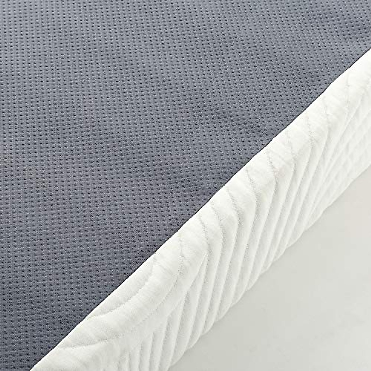 ZINUS Quick Lock Metal Smart Box Spring / 4 Inch Mattress Foundation / Strong Metal Structure / Easy Assembly, Queen White