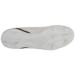 adidas Unisex X SPEEDPORTAL.3 Firm Ground Soccer Shoe, White/White/Black, 9 US Men