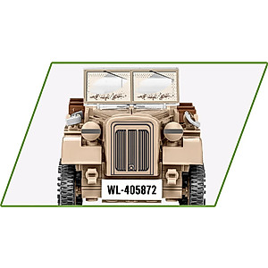 Cobi toys 283 Pcs Hc WWII /2273/ Sd.Kfz.10 Demag D7