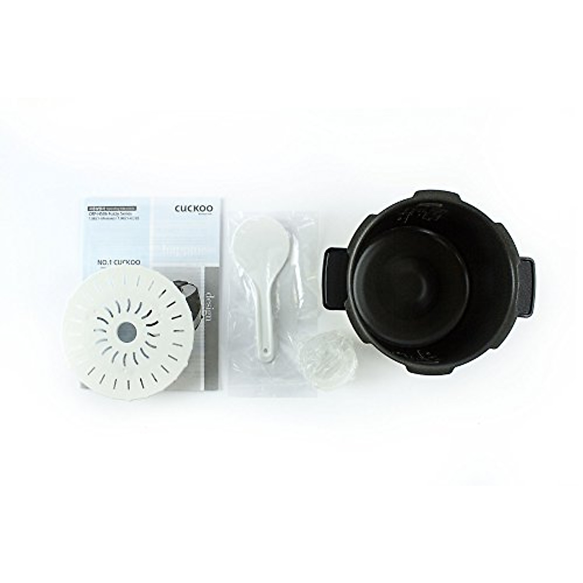 Cuckoo CRP-HS0657F 6 Cup Pressure Rice Cooker, 110V, Black