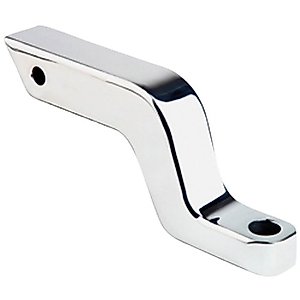 Alumistinger 3505 by Andersen Manufacturing Aluminum Ball Mount, 4" Drop Bar - 1" Shank Hole