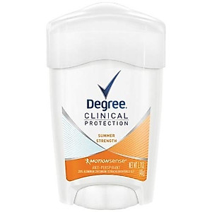 DEGREE DEGREE clinical protection summer strength antiperspirant deodorant, 1.7 Ounce (Pack of 3)