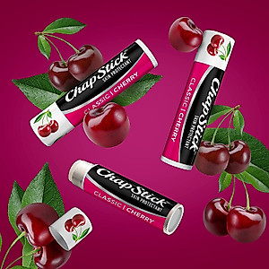 ChapStick Classic Lip Balm SPF 4 Cherry, 0.15 Ounce (Pack of 3)
