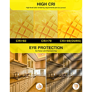 MAKYTWOW R14 Led Bulb 4W E26 Base 2700K Warm White Dimmable Mini LED Reflector Floodlight Bulb 40W Equivalent 400 Lumens 4Pack