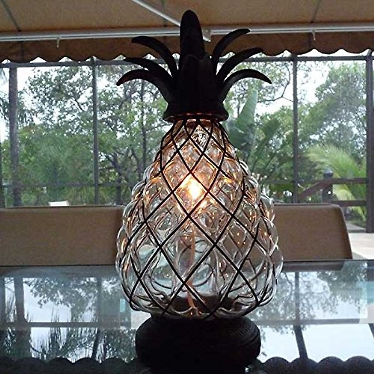 Firefly Dripless 6-Inch Refillable Glass Pillar Candle - Memory, Unity, Prayer and Window Candle Without The Wax Mess - Use Alone, in a Candle Holder or Lantern - for use in The Interior of Your Home