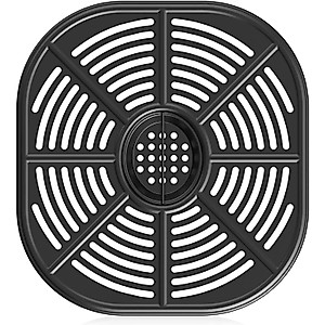 Adoolla 5.0 Qt Air Fryer Oven, Nonstick Cooker with Recipes, Oil Free, Electric Hot Air Fryer, Black