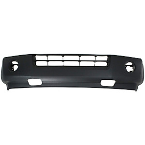 Evan Fischer Bumper Cover SET Compatible with 2007-2014 Ford Expedition Upper - Primed; Lower - Textured For Models With Wheel Opening Moldings Front, Upper and Lower FO1000631