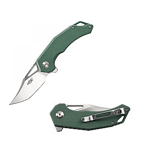 Firebird GANZO FH61-GB Pocket Folding Knife Razor Sharp D2 Steel Blade Ergonomic G10 Anti-Slip Handle with Clip Hunting Fishing Camping Gear Outdoor Folder EDC Pocket Knife (Green)