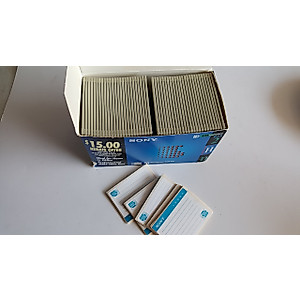 Sony Floppy Disks: Double-Sided, IBM Formatted, MFD High Density 50 PACK