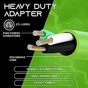 30A Y Splitter and 30A Surge Protector