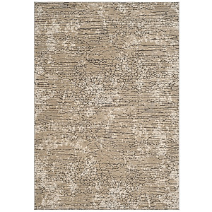 Safavieh Meadow Collection 5'3" x 7'6" Beige MDW170B Modern Abstract Area Rug