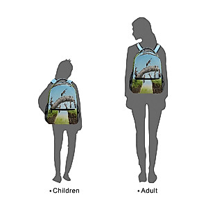 Blueangle Ant Team Backpack for Boy Girl Teens, Water Resistant School Backpack Lightweight Bookbag Casual Backpack