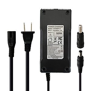 Abakoo 58.8V 4A Fast Battery Charger for 48V (51.8V 52V) 14S Lithium Battery Pack with DC 5.5x2.1mm / 5.5x2.5mm Plug
