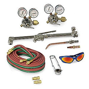 Medium Duty Outfit, CC509P, 30-100-540 Oxygen and 30-15-300 Acetylene, Acetylene Fuel