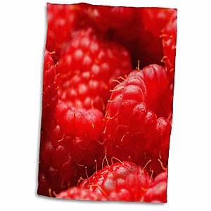 3dRose Danita Delimont - Fruit - Oregon, Keizer, Locally Grown Raspberries. - Towels (twl-251359-1)