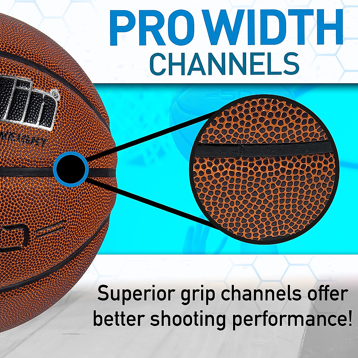 Franklin Sports 5000 Official Size 29.5" Basketball - Tan/Black