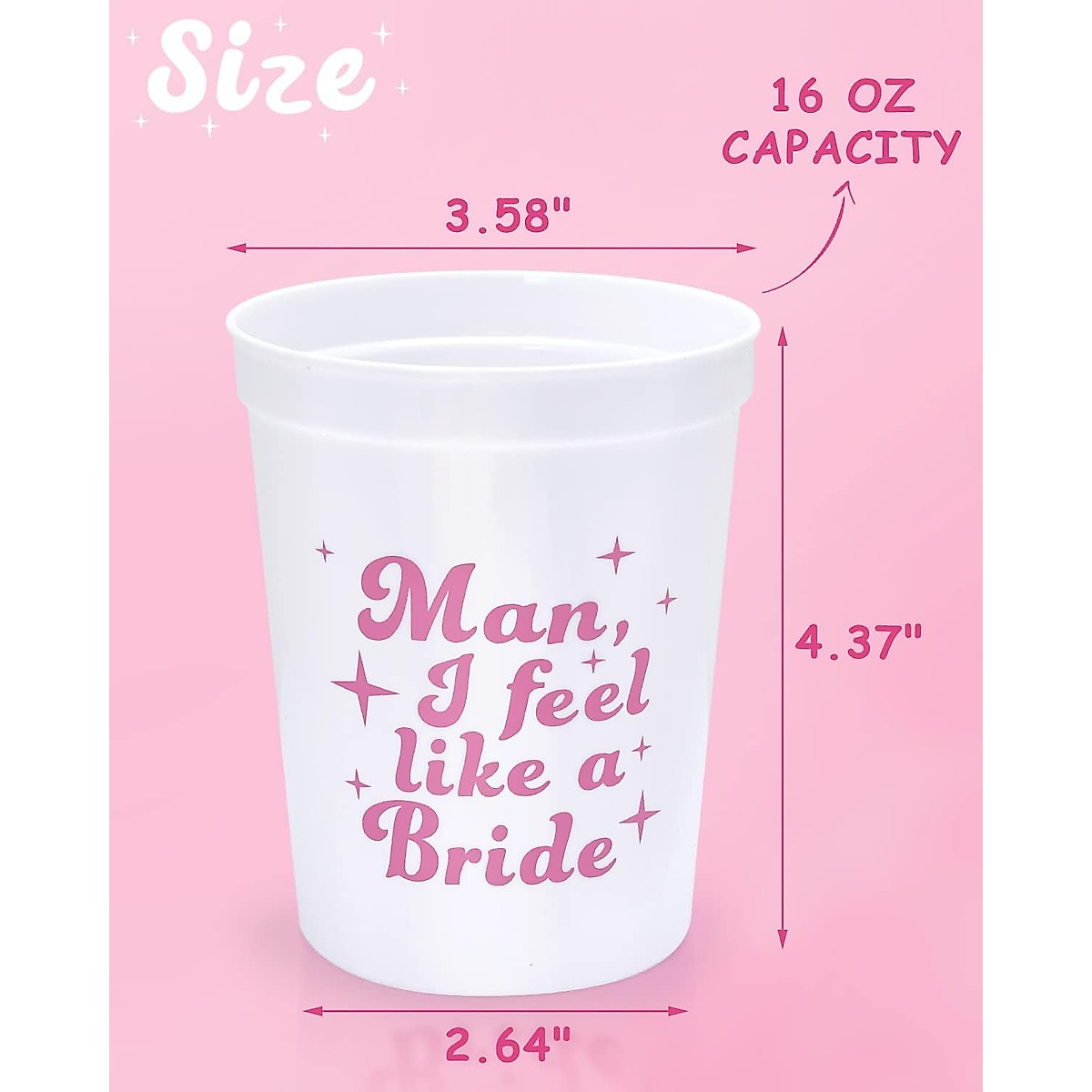 Nefelibata Bachelorette Party Cups - 12 Pack Let's Go Girls Reusable Cups Plastic Cowgirl Bridal Shower 70s Theme Retro Bachelorette Party Supplies Favors Decorations