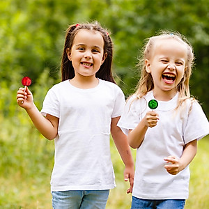 Classic Lollipops - 3 Pounds - Easter Lollipops - Individually Wrapped - Flat Round Bulk Suckers For Kids, Doctors Office, Schools, Banks