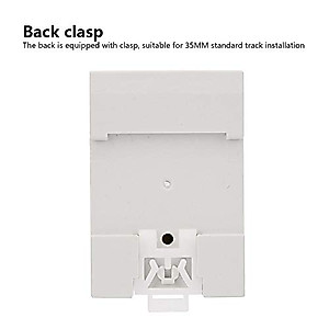 Digital Energy Meter, Multifunction Din Rail Power Meter AC100A KWH Meter with LED Display AC80-300V/AC200-450V(AC80-300/100A)