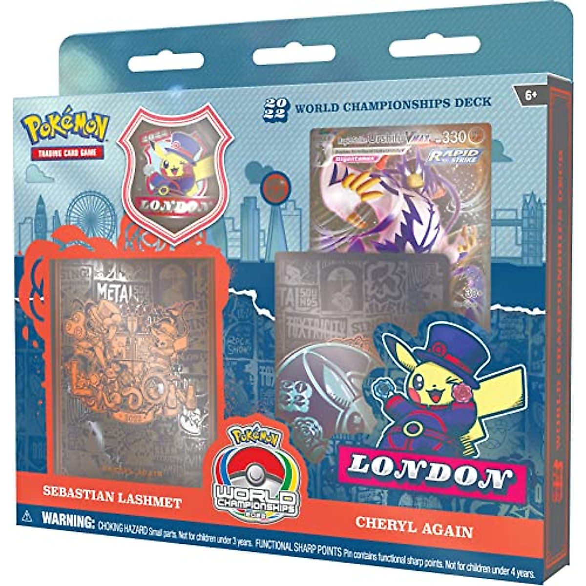 Pokemon TCG Sebastian Lashmet 2022 World Championships Deck