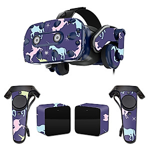 MightySkins Skin Compatible with HTC Vive Pro VR Headset - Unicorn Dream | Protective, Durable, and Unique Vinyl Decal wrap Cover | Easy to Apply, Remove, and Change Styles | Made in The USA