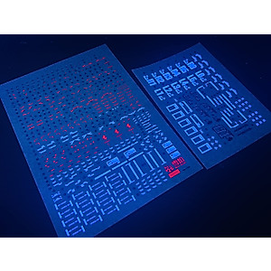 ANSAI High Precision Decals Decal for Hobby MG BARBATOS, MGRX-0 Unicorn VER.KA 1/100 Scale Model KIT (XY-MGX01)