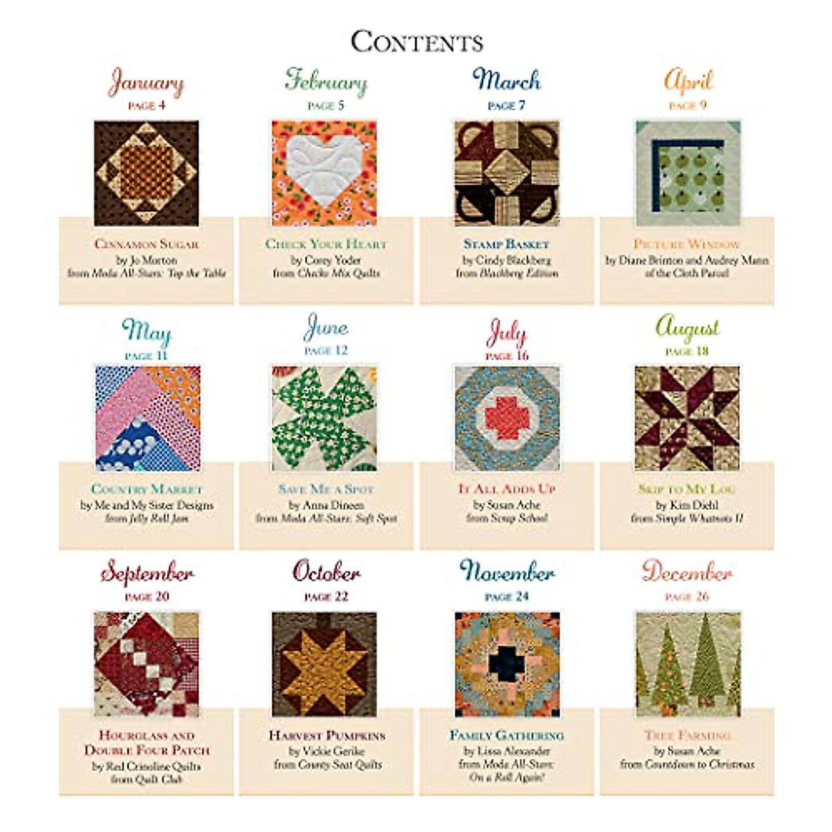 2023 That Patchwork Place Quilt Calendar: Includes Instructions for 12 Projects
