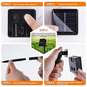 GLSbuld Solar String Lights Outdoor,2-Pack 66FT 200 LED Halloween Lights with 8 Modes, Solar Fairy Lights for Christmas Party Indoor Patio Yard Trees Wedding(Warm White)