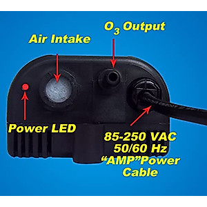 Aquatic 2 Spa, Hot Tub Ozone Generator 300 mg/h, Spa Skin Care, Ozonator, Irritant Reducer, for Water Sanitation