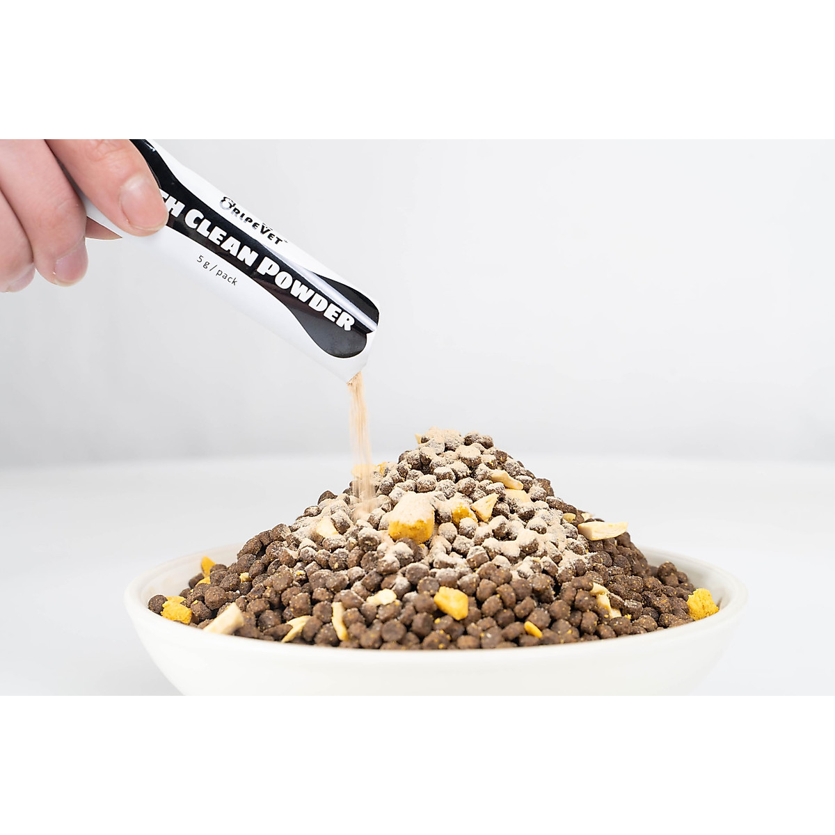 Orlpevet Teeth Clean Powder for dogs, Dog Breath Freshener, Tartar,Plaque Remover, Dental care powder for small,medium,large dogs, Organic pet supplies-75g