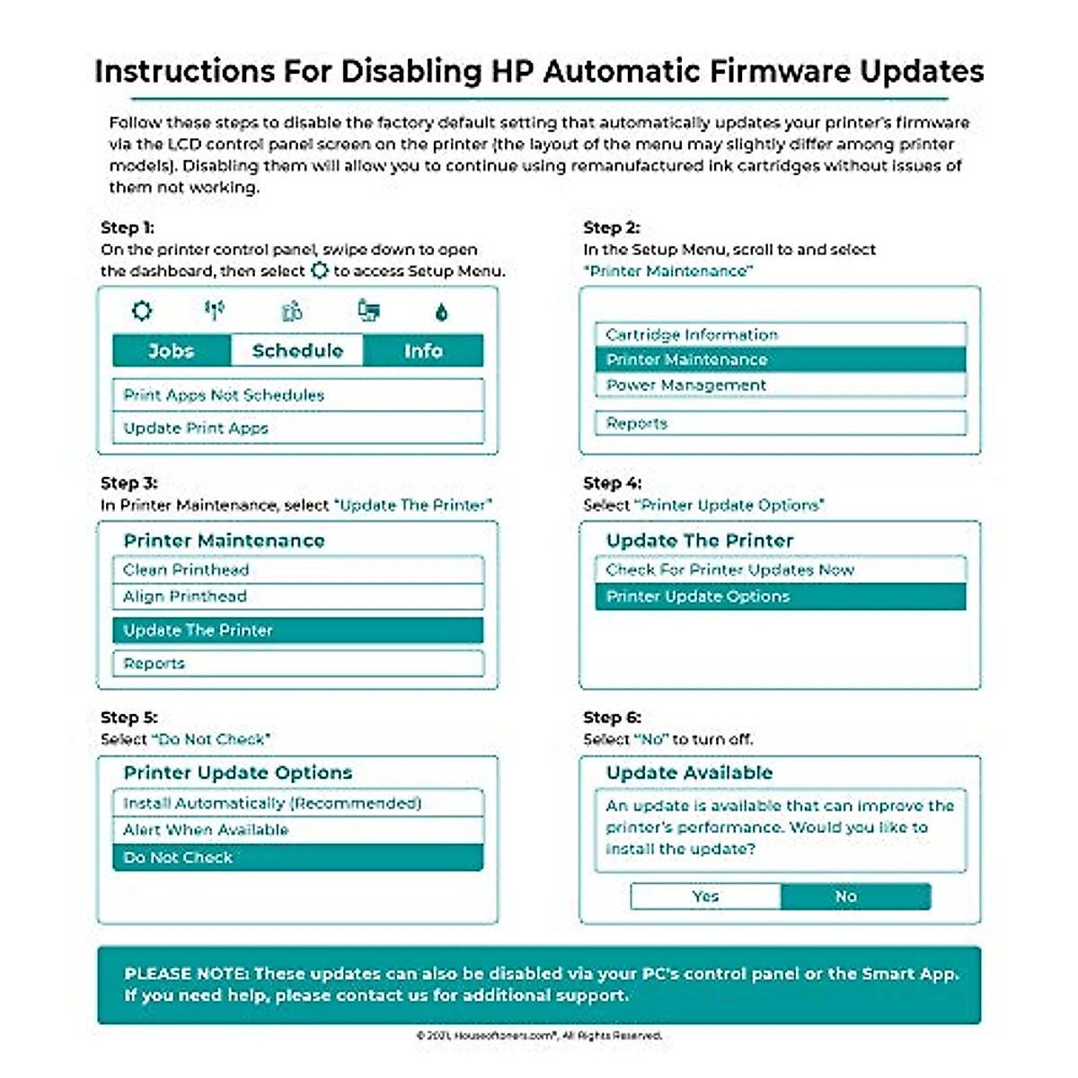 Houseoftoners Remanufactured Ink Cartridge Replacement for HP 962XL Black & 962 Cyan Magenta Yellow for OfficeJet Pro 9025 9020 9018 9015 9010 (1B/1C/1M/1Y, 4PK)