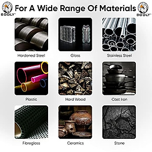 Premium–Grade Die Grinder Bits Carbide Burr Set ¼" Shank 10PC Double Cut Tungsten Rotary Rasp File for Metal Grinding Drill Bits for Makita Dewalt Milwaukee Die Grinder + Gift 4PC Screw Remover Kit