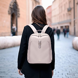 GOLF SUPAGS Carry on Backpack Expandable Travel Backpack for Women Student Lightweight Daypack Fits 15 Inch Notebook