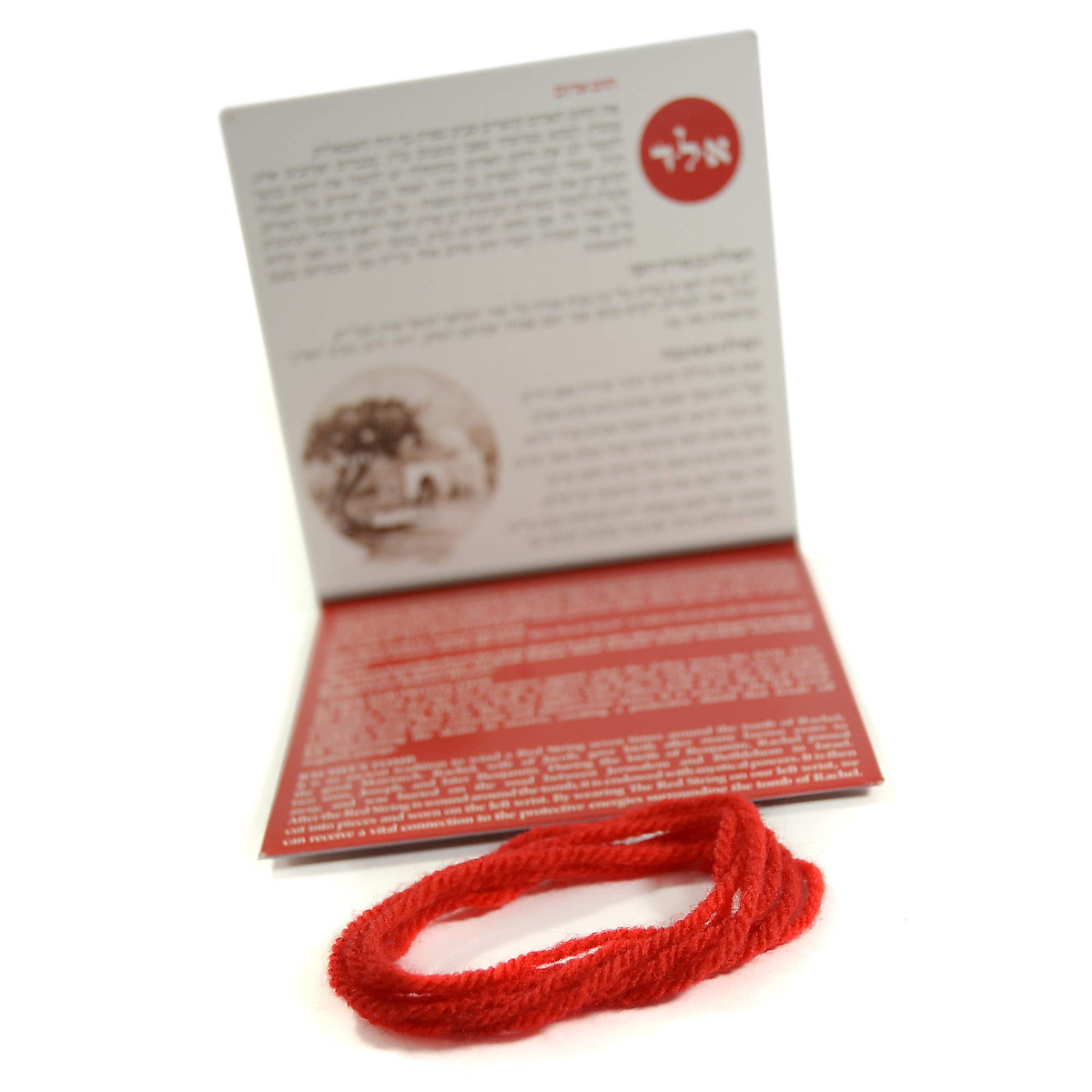 The Original Kabbalah Red String Bracelet from Israel - Red String Bracelet Pack 60 Inch Red String for up to 7 Evil Eye Protection Bracelets - Prayer, Blessing & Instructions Included!