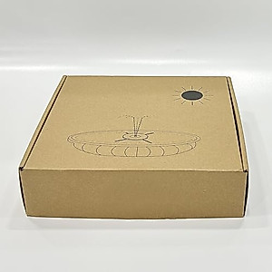 SZMP Solar Fountain 4W Bird Bath Fountains 2024 Upgraded 60LED Lights, Solar Powered Fountain Pump Built-in 4000 Battery with 7 Nozzle & 4 Fixer, Solar Water Fountain for Garden, Bird Bath, Pool, Pond