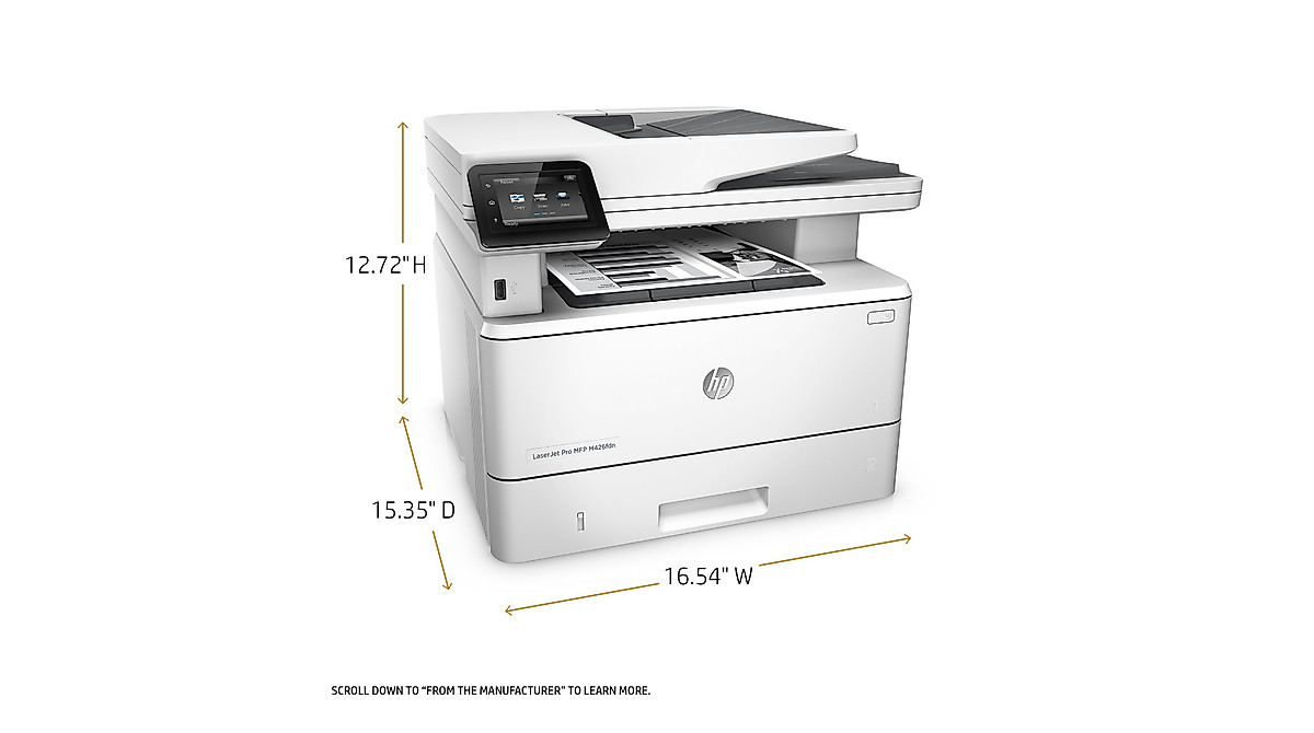 HP LaserJet Pro M426fdn Multifunction Printer - Fast, Secure & Cost ...