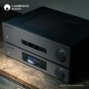 Cambridge Audio CXA61 Stereo Two-Channel Amplifier with Bluetooth and Built-in DAC - 60 Watts Per Channel (Lunar Grey)