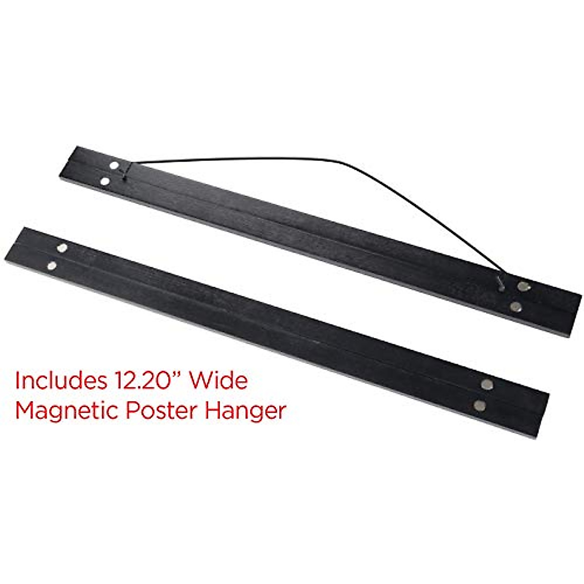 Motivational Wall Art Decor with Hanger - Inspirational Growth Positive Mindset Quotes - Office Decor Artwork Inspiring Success Affirmations - Money Hustle Pictures (Success Stairs) | 12''x16''