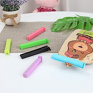 Otylzto 4 Size Assorted 40 PCS Food Bag Clips Bag Sealing Clips,Kitchen Clips for Bags