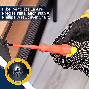 RackGold® 12-24 Rack Screws 50 Pack - USA Made